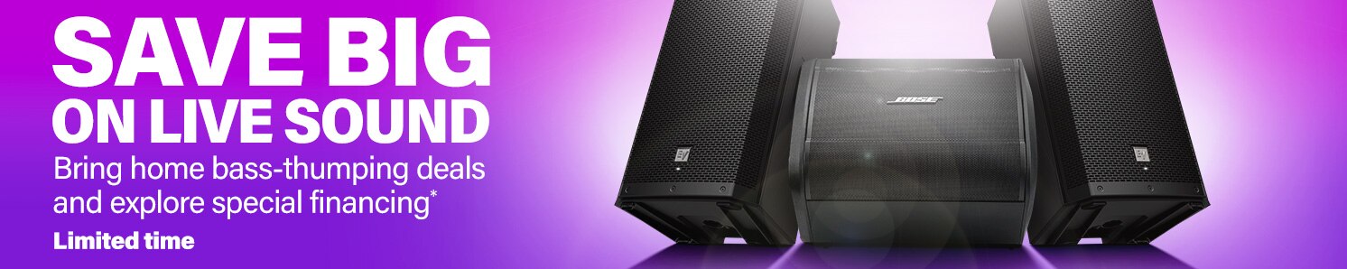 Live Sound Gear | Guitar Center