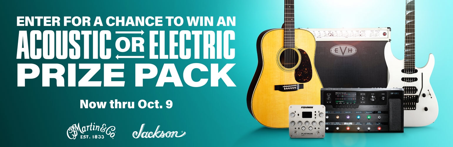 Gear Giveaway Sweepstakes | Guitar Center