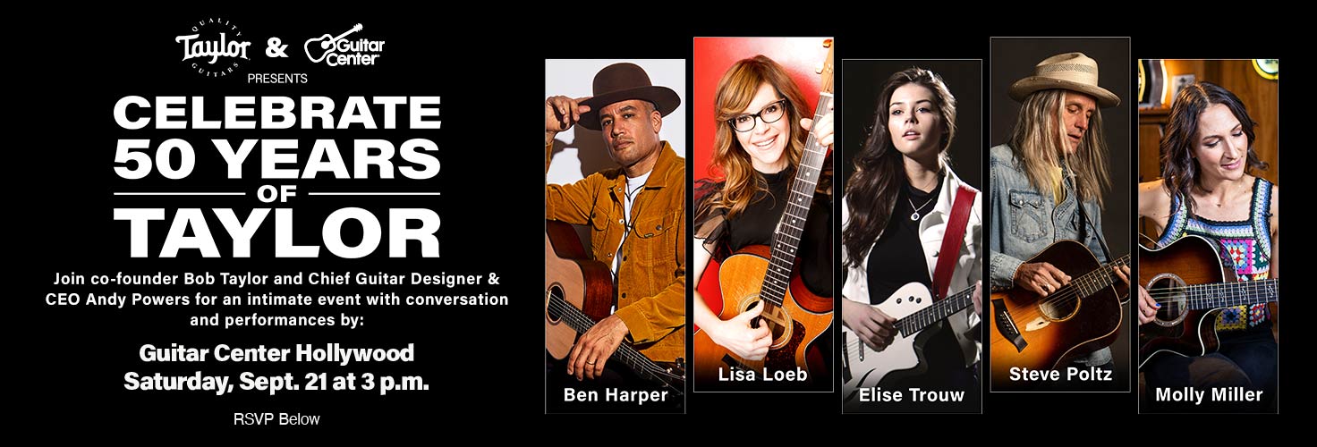 Taylor 50 Years | Guitar Center